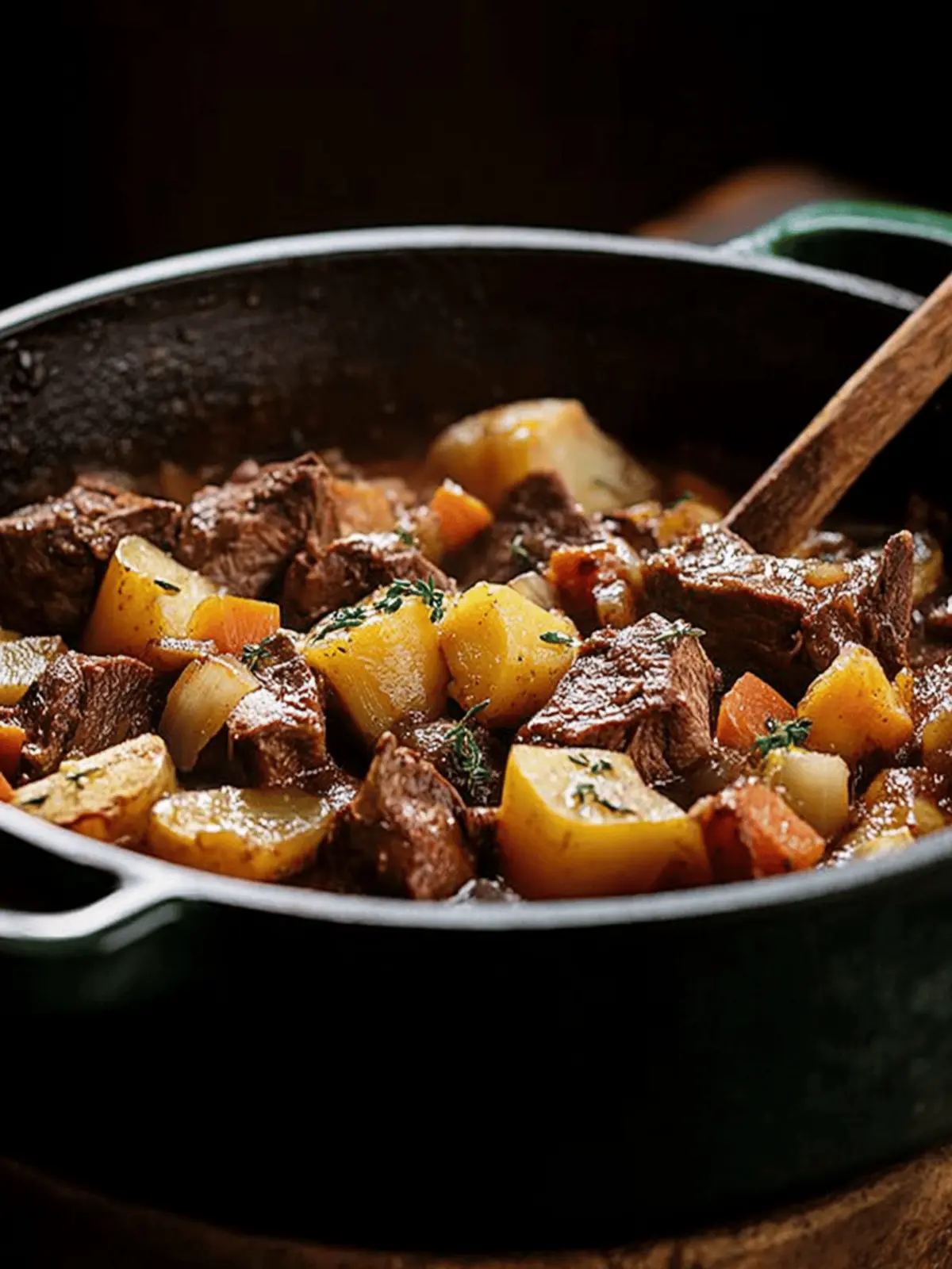 Irresistible Venison Stew with Root Vegetables for Comfort