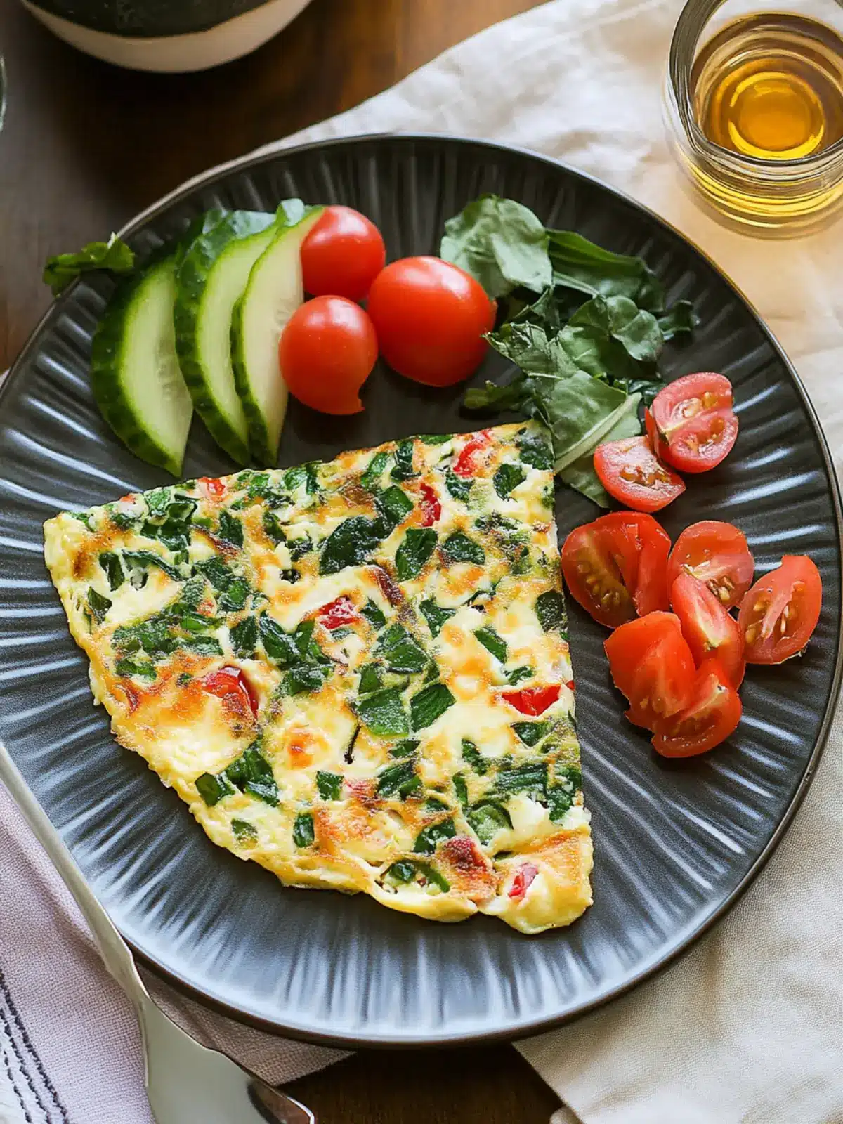 Ultimate Delicious Egg White Omelette with Mediterranean Veggies