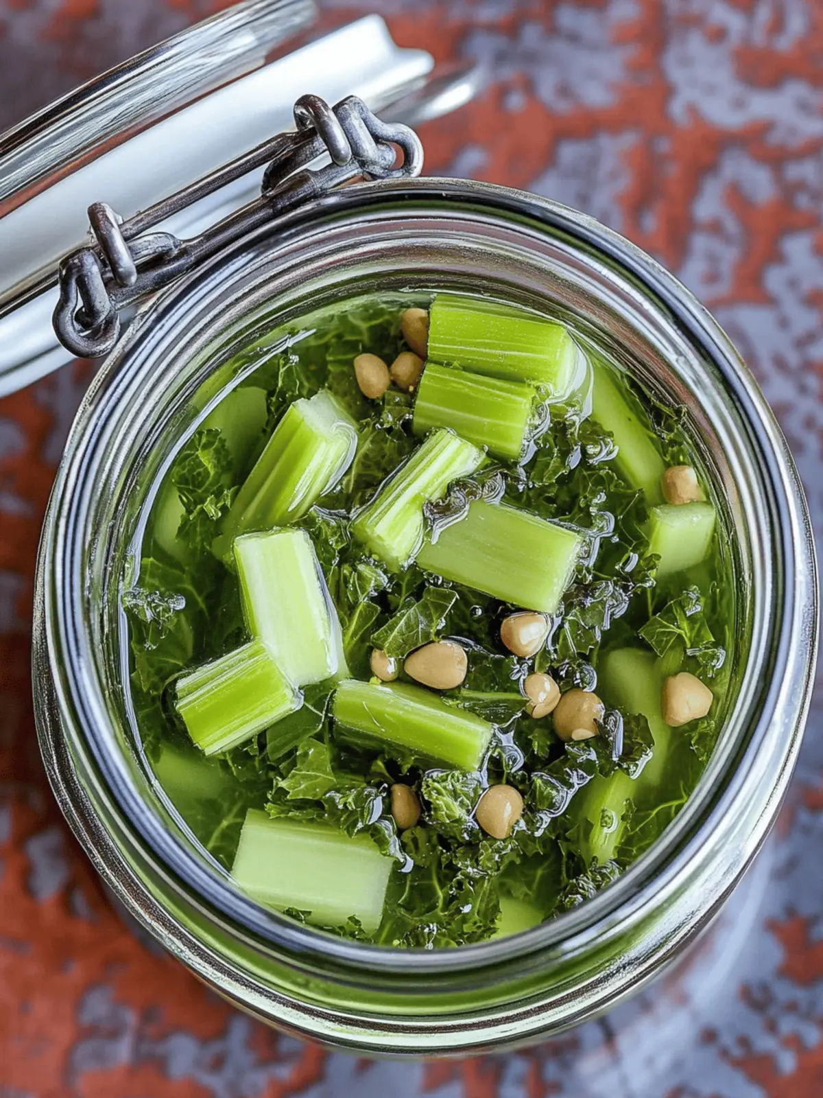 Easy Quick Pickled Kale Stems: Delicious Zero-Waste Delight