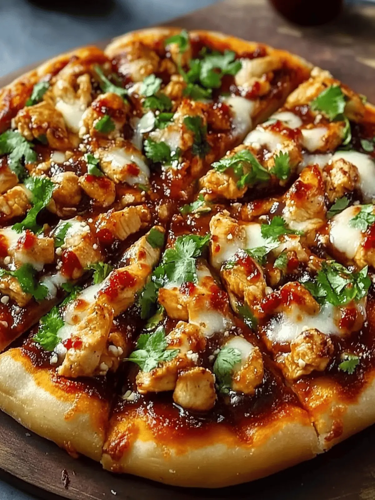 Ultimate Chili Garlic Chicken Pizza: Deliciously Spicy Twist
