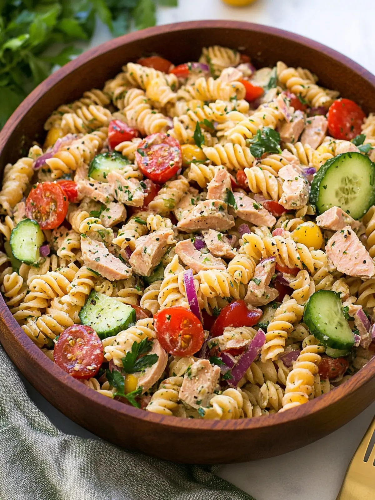 Delicious Tuna Pasta Salad: Ultimate Mediterranean Delight