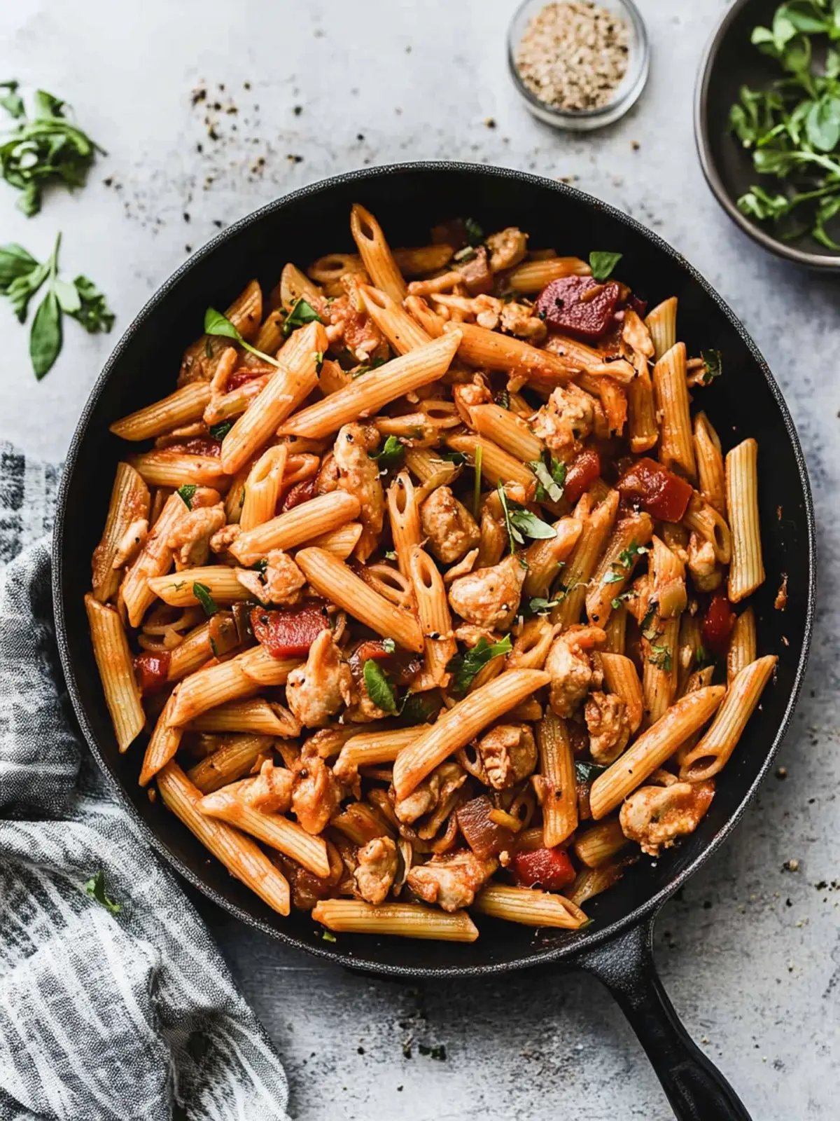 Ultimate Andouille Sausage Chicken Pastalaya - Delicious Comfort