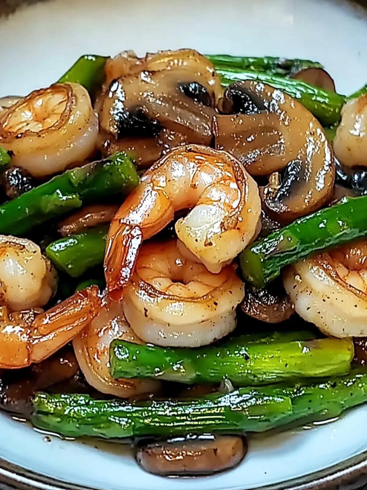 Ultimate Shrimp and Asparagus Stir-Fry with Mushrooms - Delicious!