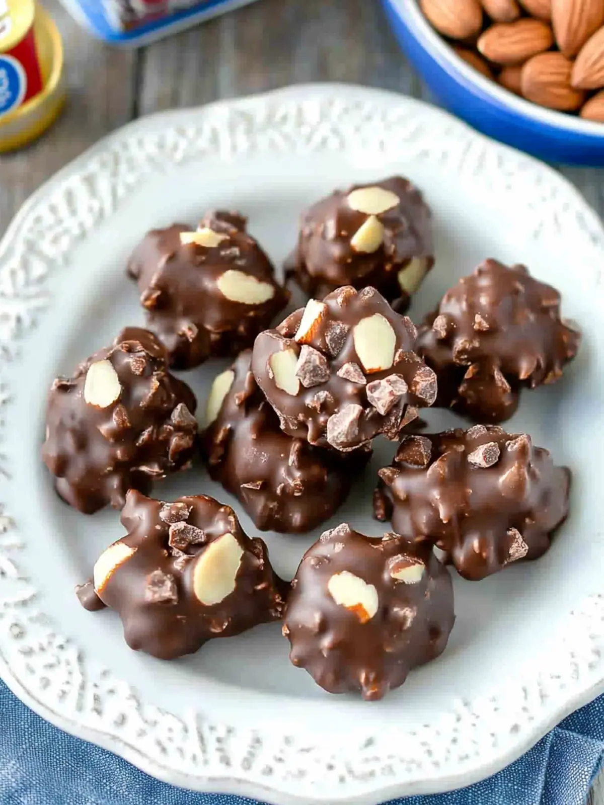 Irresistible Chocolate Almond Clusters – Easy 20-Minute Treat