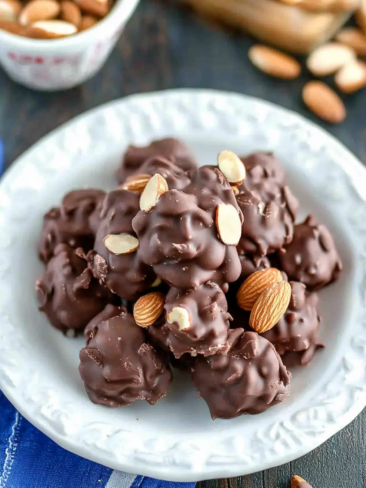 Irresistible Chocolate Almond Clusters – Easy 20-Minute Treat