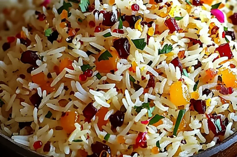 Delicious Persian Jeweled Rice: A Colorful Feast for All
