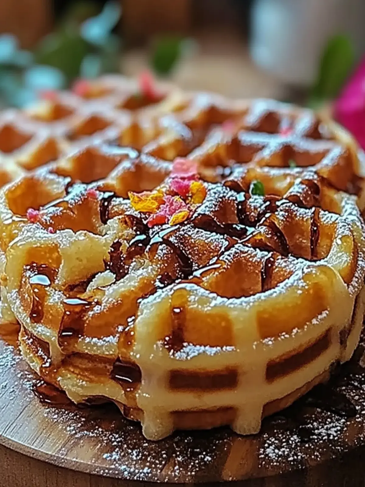 Guilt-Free Fluffy Donut Chaffles: Irresistible Low-Carb Delight