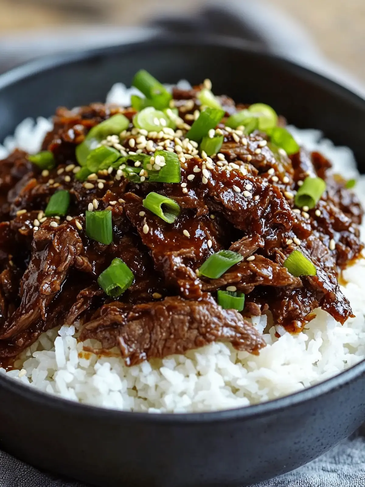 Ultimate Slow Cooker Korean Beef: Deliciously Tender Comfort