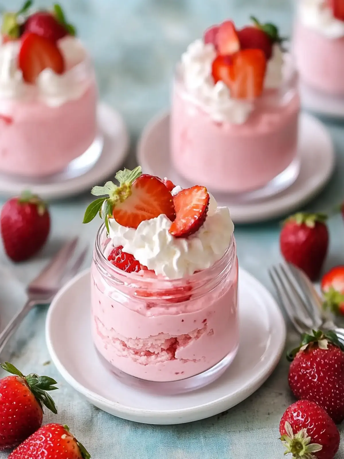 Irresistible Strawberry Mousse: Easy, Healthy, No-Bake Delight