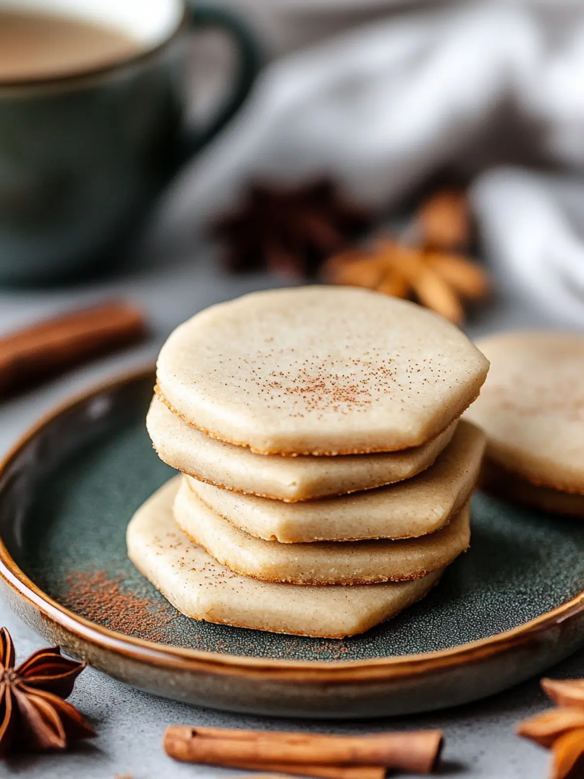 Delicious Easy Vanilla Chai Shortbread Cookies You’ll Adore