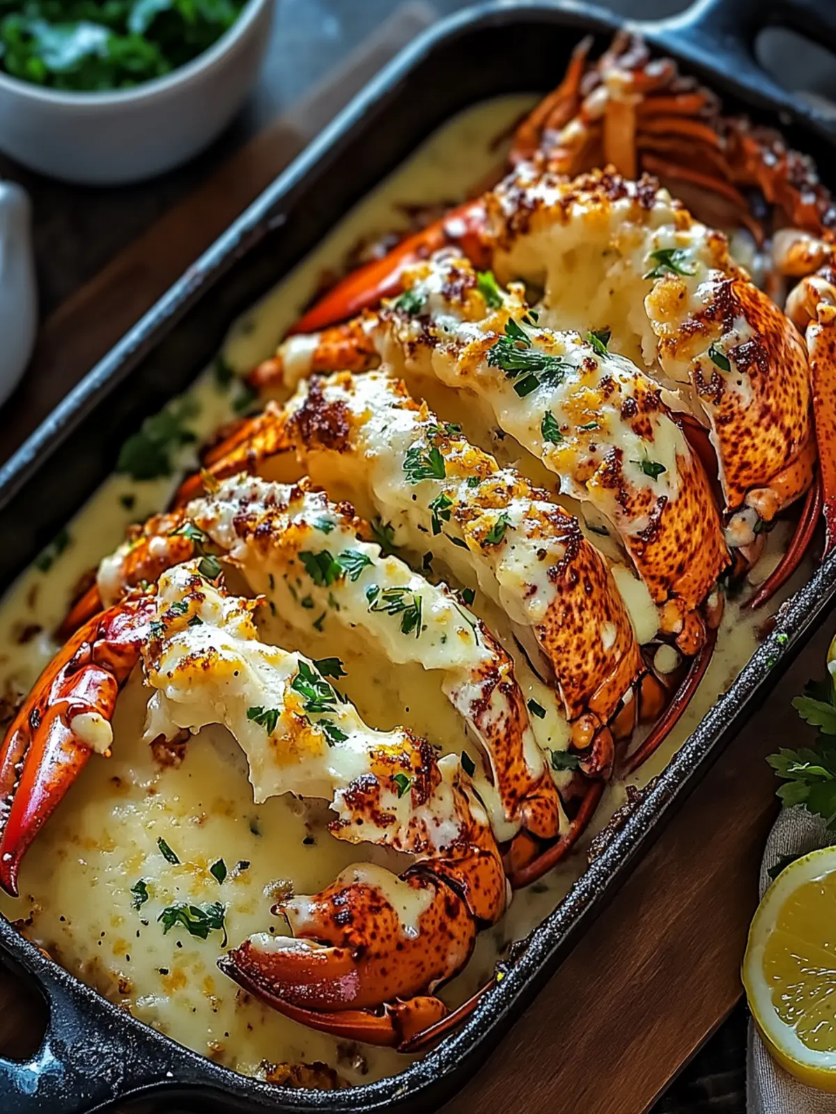 Decadent French Lobster Thermidor - A Delicious Gourmet Delight