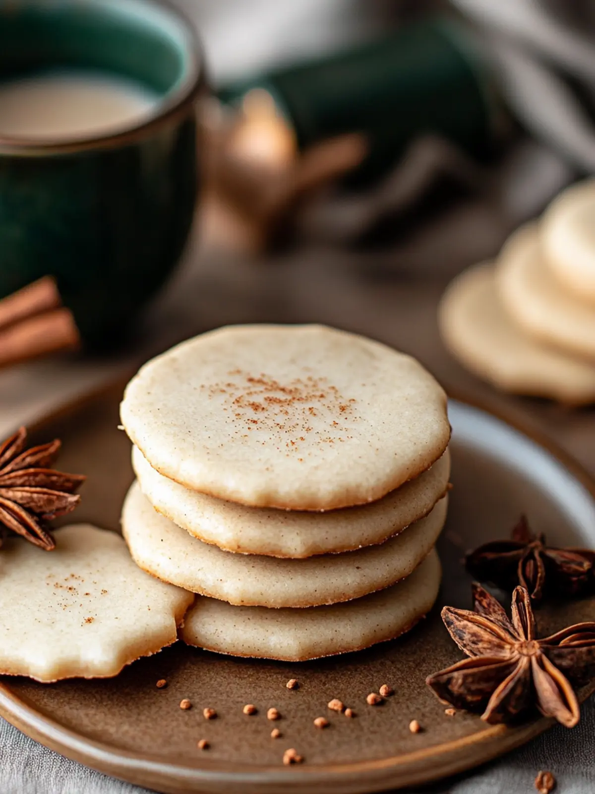 Delicious Easy Vanilla Chai Shortbread Cookies You’ll Adore