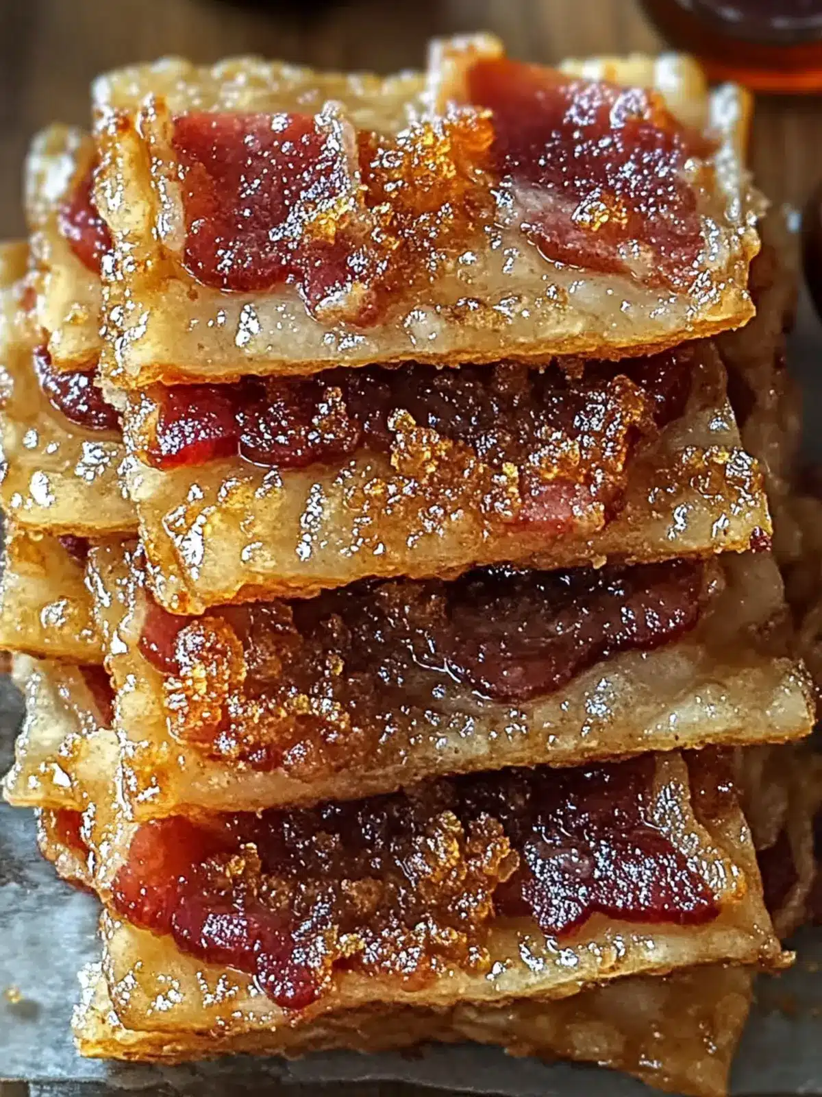 Ultimate Maple Candied Bacon Crackers for Delicious Snacking
